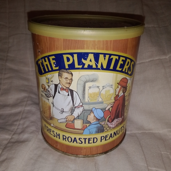 Planters Nuts | Other | Vintage 982 The Planters Fresh Roasted Peanuts ...